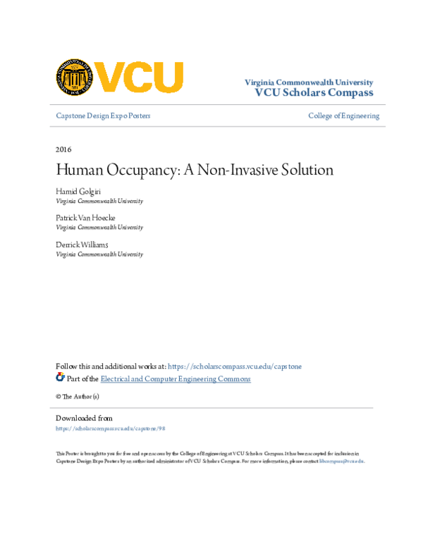 (PDF) Human Occupancy: A Non-Invasive Solution | Hamid Golgiri ...
