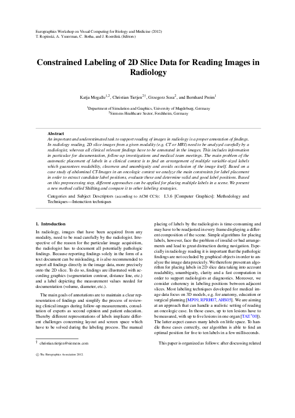 (PDF) Constrained Labeling of 2D Slice Data for Reading Images in ...