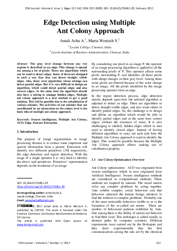 (PDF) Multi-Ant Colony Edge Detection Method