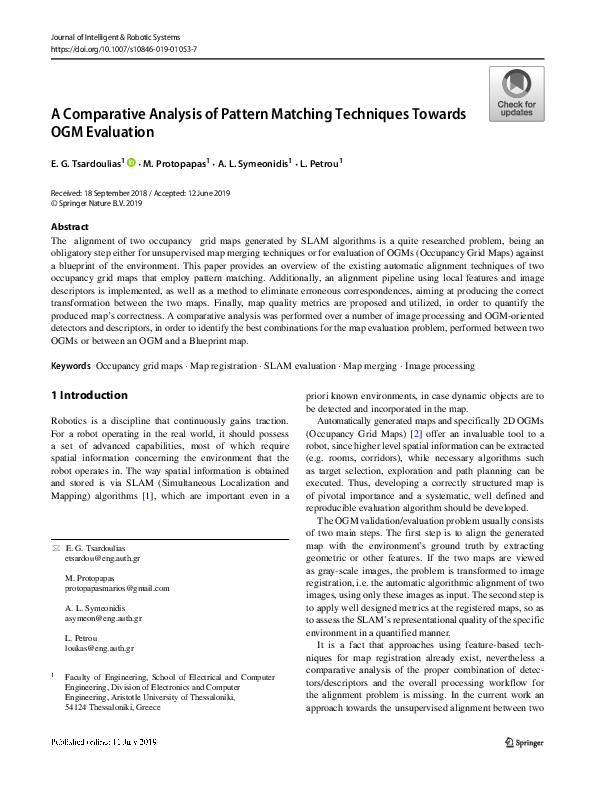 Pdf A Comparative Analysis Of Pattern Matching Techniques Towards Ogm