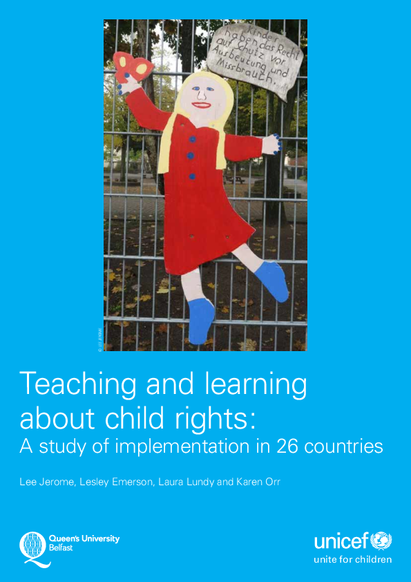 Teaching and learning about child rights: a study of implementation in ...