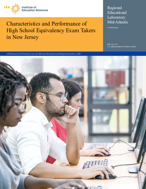 (PDF) Characteristics and Performance of High School Equivalency Exam ...