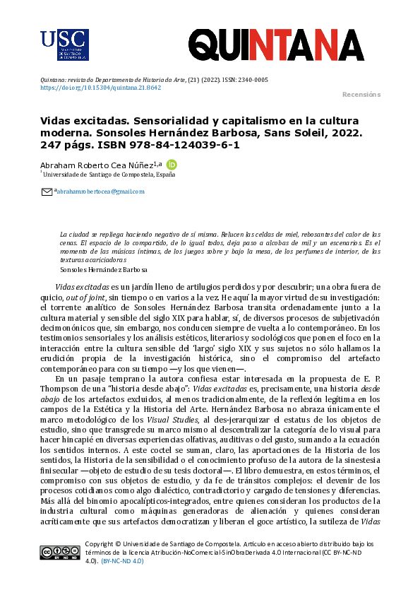 (PDF) Abraham Roberto Cea-Núñez in "Quintana"