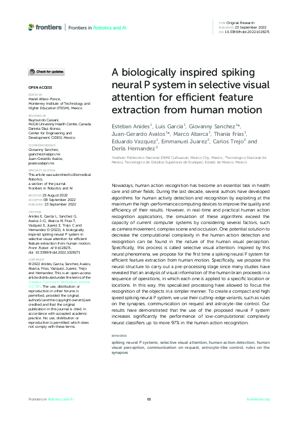 (PDF) A biologically inspired spiking neural P system in selective visual attention for ...
