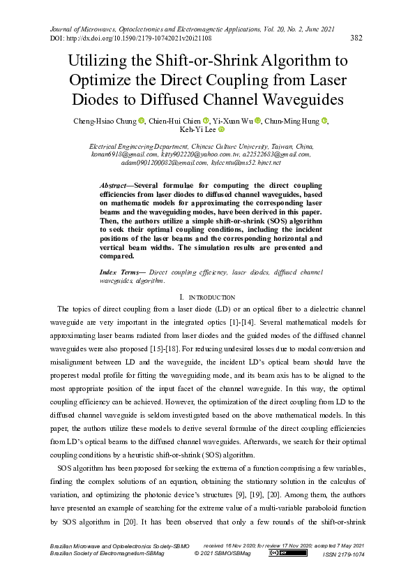 (PDF) Utilizing the Shift-or-Shrink Algorithm to Optimize the Direct ...