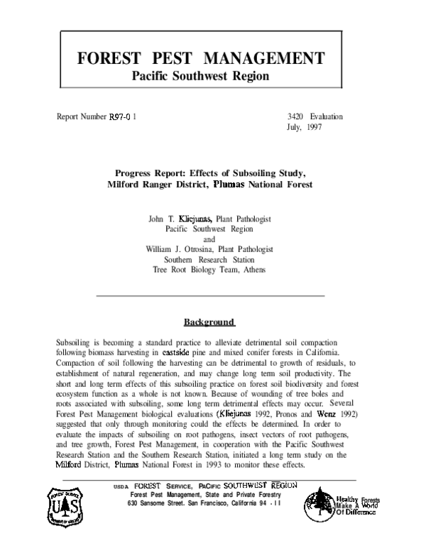 (PDF) Forest Pest Management