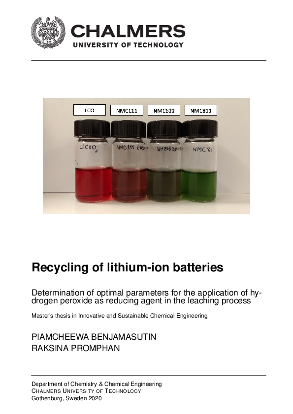(PDF) Determination of optimal parameters for the application of ...