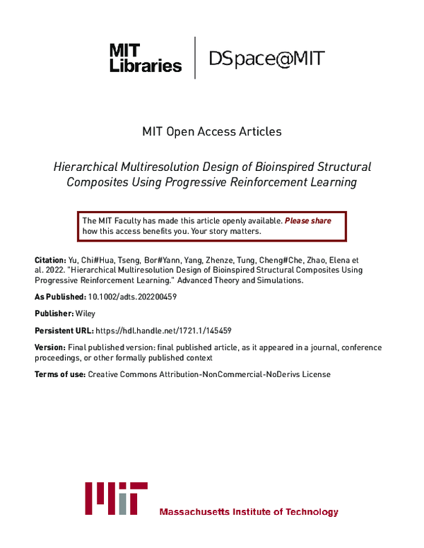 (PDF) Hierarchical Multiresolution Design of Bioinspired Structural ...