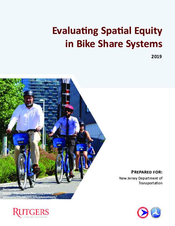 (PDF) Evaluating spatial equity in bike share systems