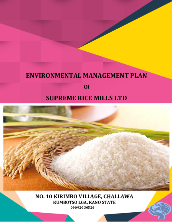 (PDF) ENVIRONMENTAL MANAGEMENT PLAN- SUPREME