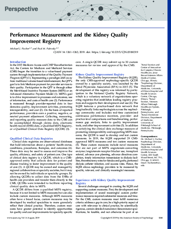(PDF) Environmental performance: Quality, measurement and improvement