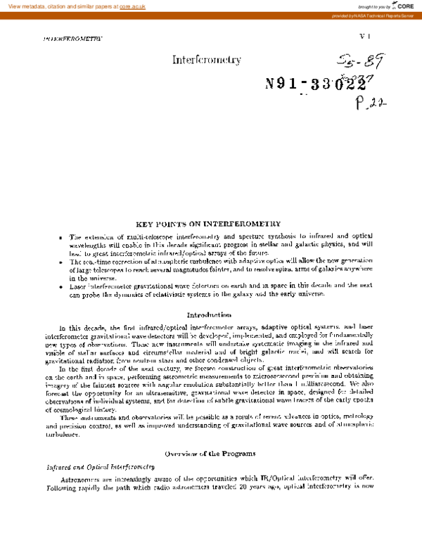 (PDF) Interferometry | Edward Kibblewhite - Academia.edu