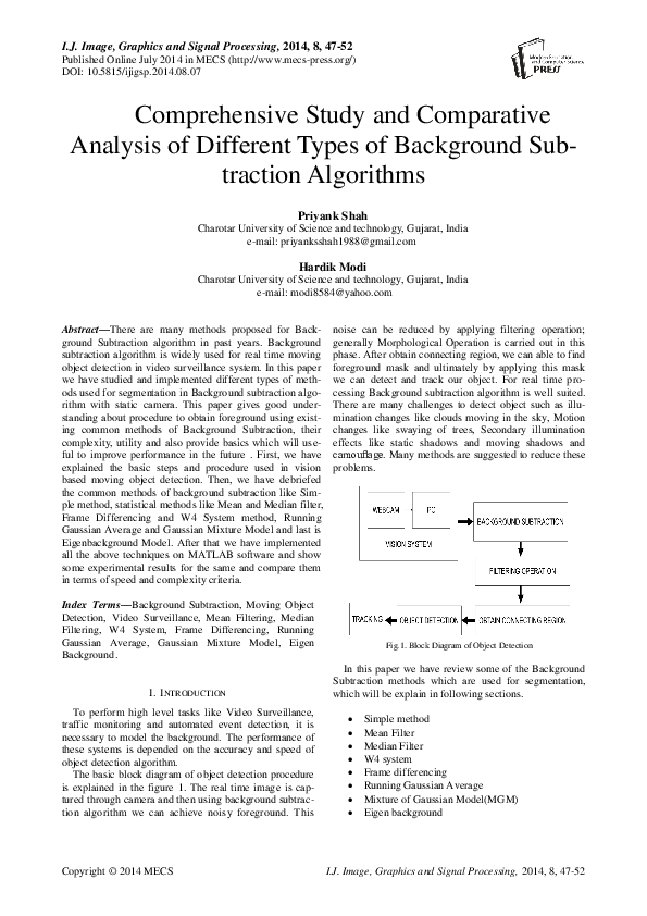 (PDF) Comprehensive Study and Comparative Analysis of Different Types ...
