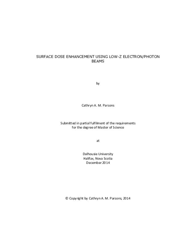 Surface Dose Enhancement Using Low-Z Electron/Photon Beams