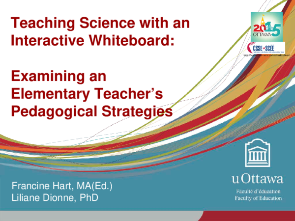 (PDF) Teaching Science with an Interactive Whiteboard: Examining an ...