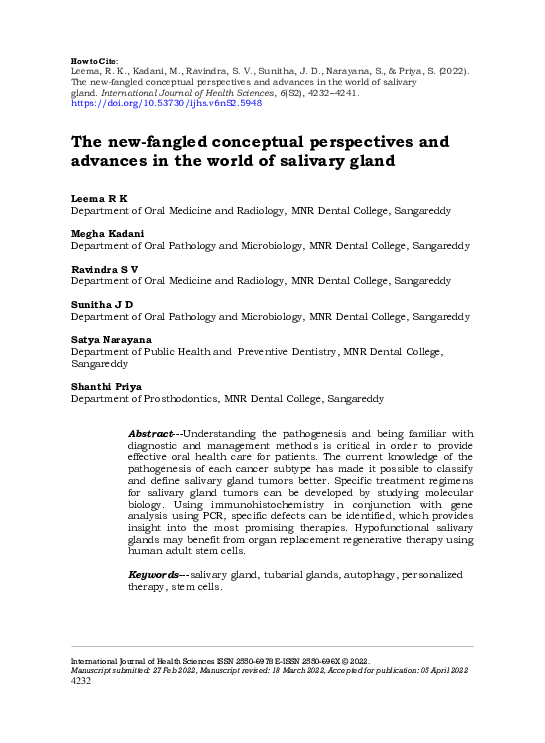 (PDF) New-Fangled Conceptual Perspectives and Advances in the World of ...