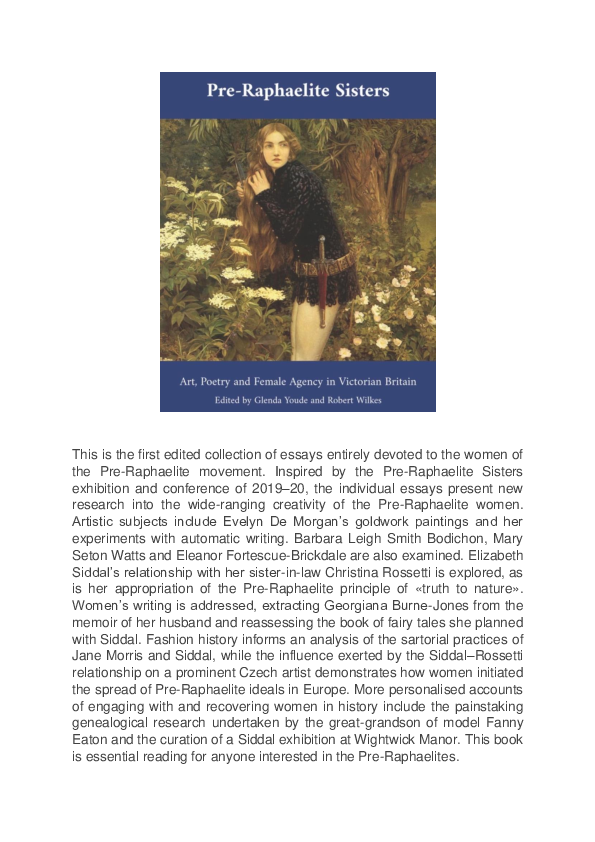 (PDF) Pre-Raphaelite Sisters - essays
