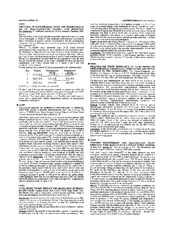 (PDF) Ultra-short course therapy for eradication of Helicobacter pylori ...