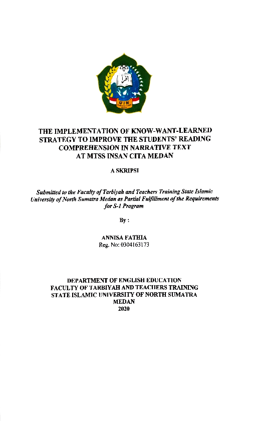 (PDF) The Implementation Of Know-Want-Learned Strategy To Improve The Students’ Reading ...