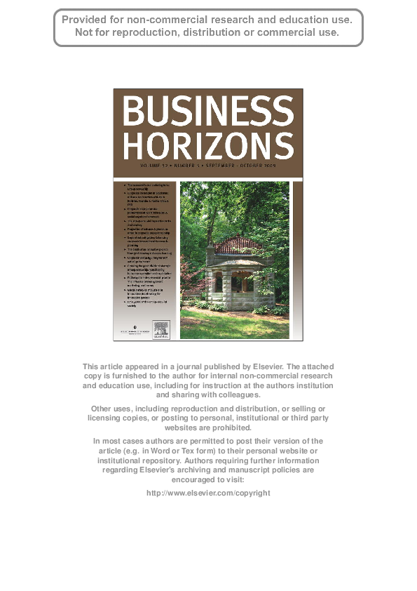 (PDF) Global networks of clusters of innovation: Accelerating the innovation process