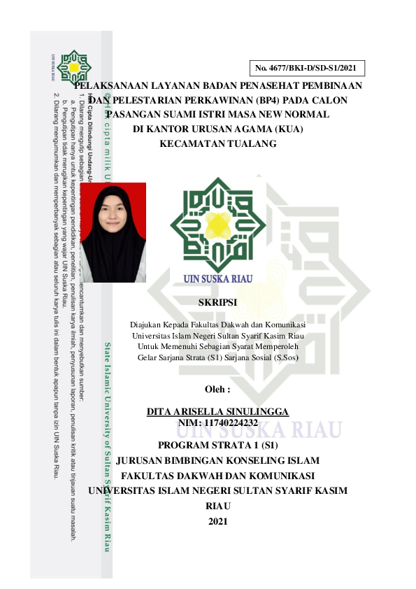 (PDF) Pelaksanaan Layanan Badan Penasehat Pembinaan Dan Pelestarian Perkawinan (BP4) Pada Calon ...