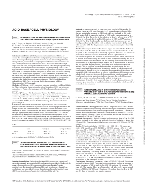 (PDF) Acid-base / cell physiology