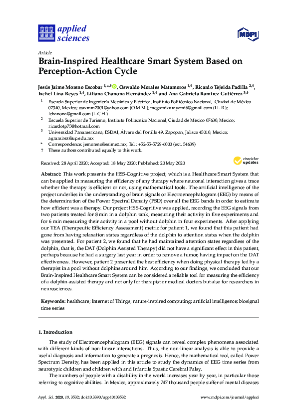 (PDF) Brain-Inspired Healthcare Smart System Based on Perception-Action ...