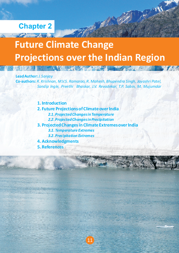 (PDF) Future Climate Change Projections over the Indian Region