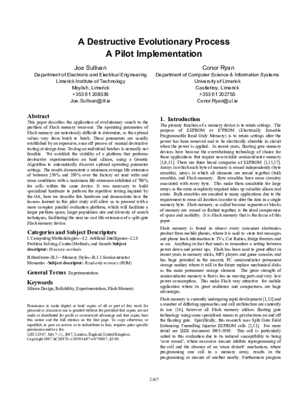 (PDF) A destructive evolutionary process