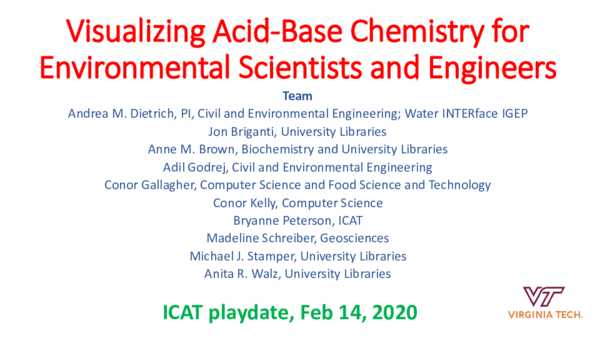 (PDF) Visualizing Acid-Base Chemistry for Environmental Scientists and ...