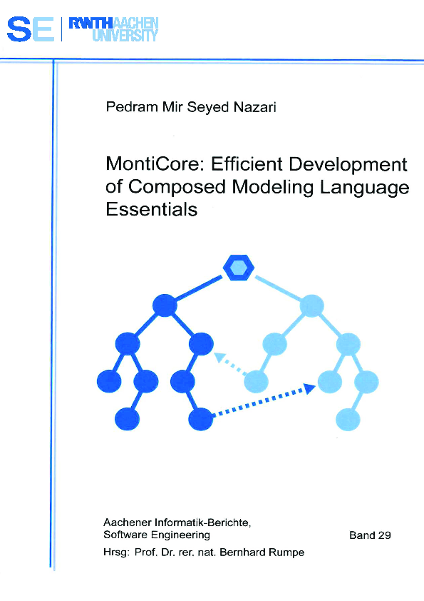 (PDF) MontiCore: Efficient Development of Composed Modeling Language Essentials