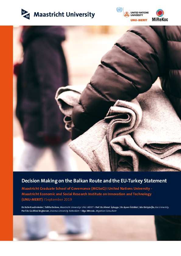 (PDF) Decision making on the Balkan Route and the EU-Turkey Statement