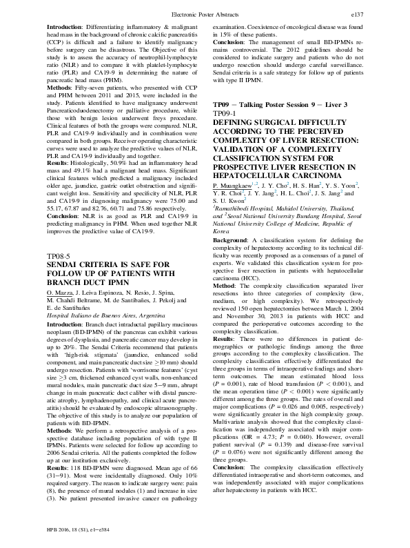 (PDF) Sendai criteria is safe for follow up of patients with branch ...