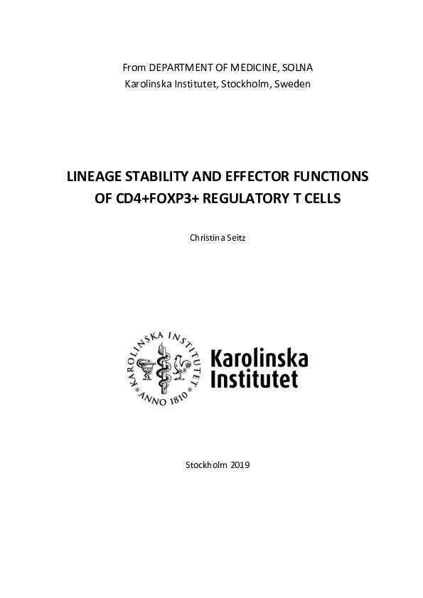 (PDF) The FOXP3Δ2 isoform supports Treg cell development and protects ...