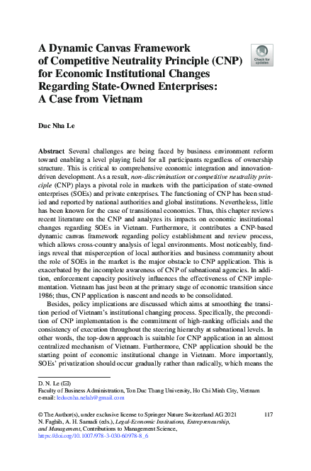 (PDF) A Dynamic Canvas Framework of Competitive Neutrality Principle ...