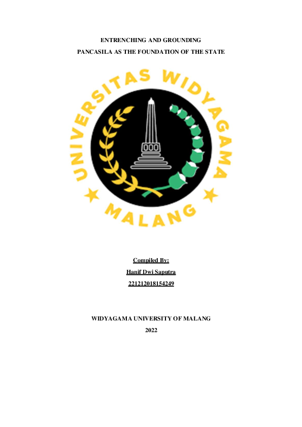 (PDF) ARTIKEL PANCSILA HANIF DWI T.MESIN | hanif dwi saputra - Academia.edu