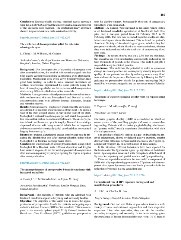 (PDF) Treatment of excessive gingival display with lip repositioning ...