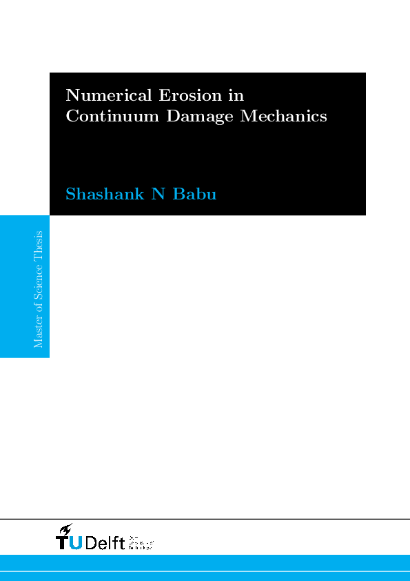 (PDF) Numerical Erosion in Continuum Damage Mechanics