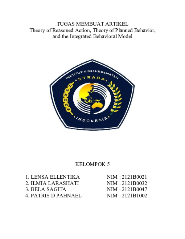(DOC) Theory of Reasoned Action, Theory of Planned Behavior, and the ...