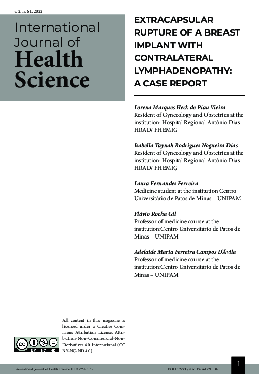 (PDF) Extracapsular rupture of a breast implant with contralateral lymphadenopathy: a case ...