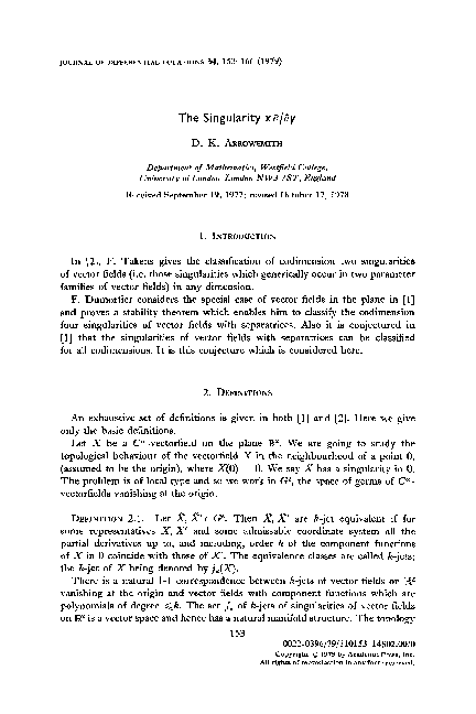 (PDF) The singularity