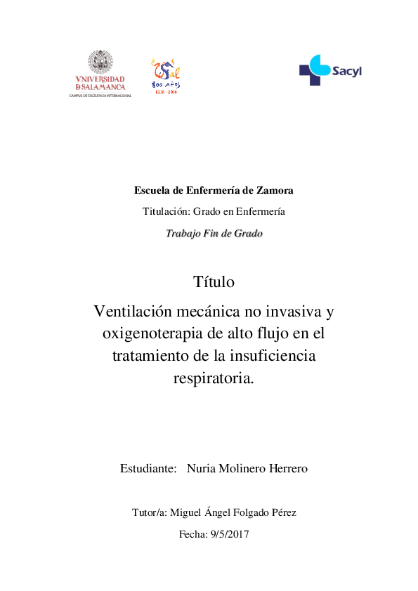 (PDF) Ventilación mecánica no invasiva y oxigenoterapia de alto flujo ...