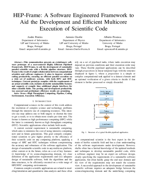 Pdf Hep Frame A Software Engineered Framework To Aid The Development
