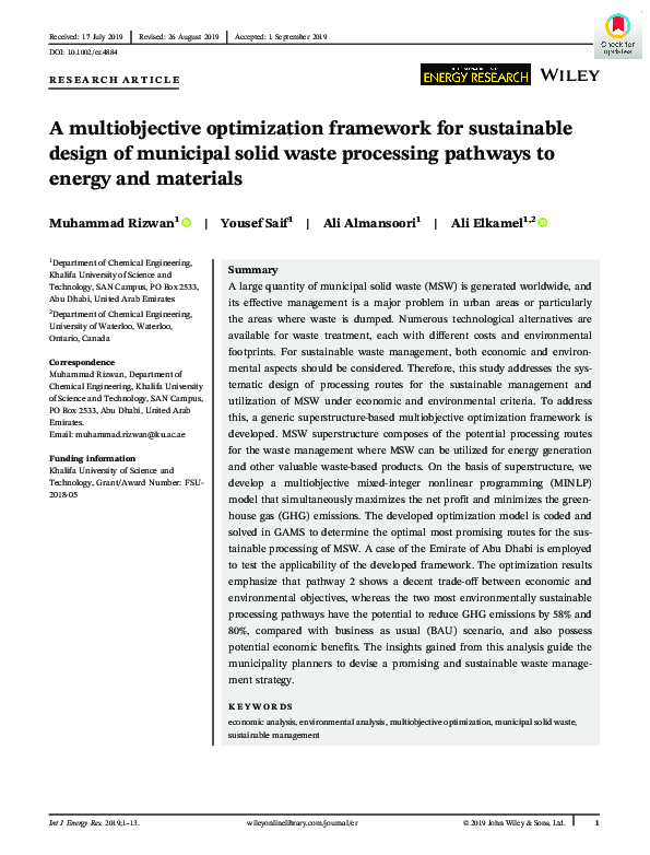 (PDF) A multi-objective optimization framework for surfactant-enhanced remediation of DNAPL ...