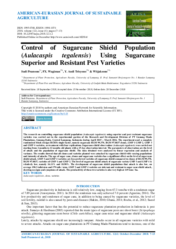 (PDF) American-Eurasian Journal of Sustainable Agriculture