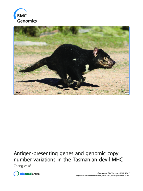 (PDF) Antigen-presenting genes and genomic copy number variations in ...
