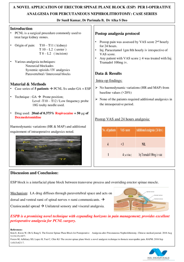 (PDF) PCEA vs IV PCA - A Randomized Controlled Trial Assessing Pain ...