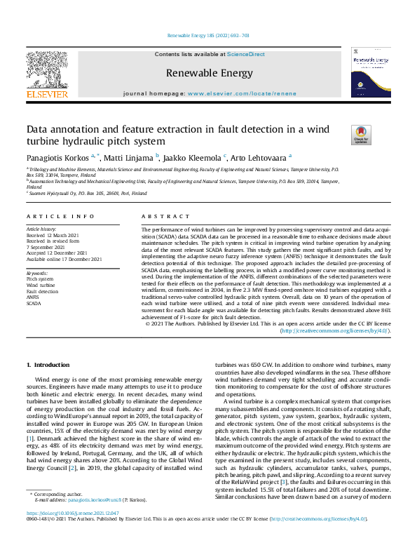 Pdf Data Annotation And Feature Extraction In Fault Detection In A