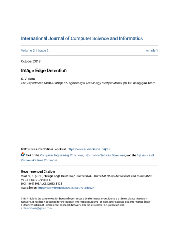Pdf Image Edge Detection