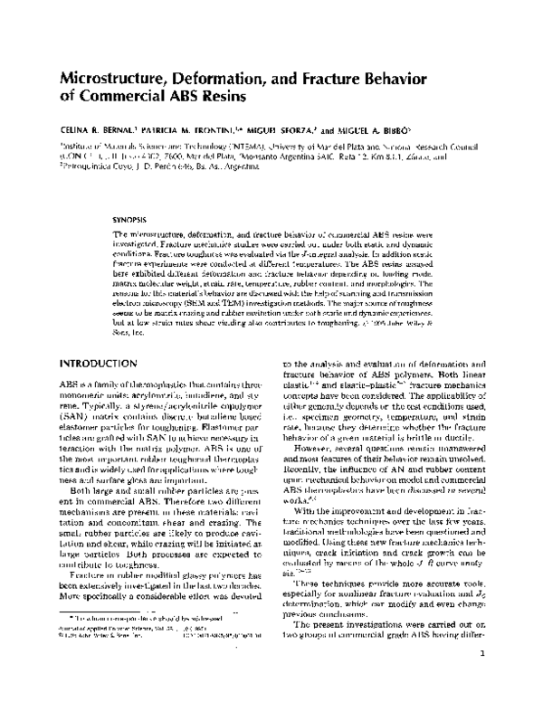 (PDF) Microstructure, deformation, and fracture behavior of commercial ...